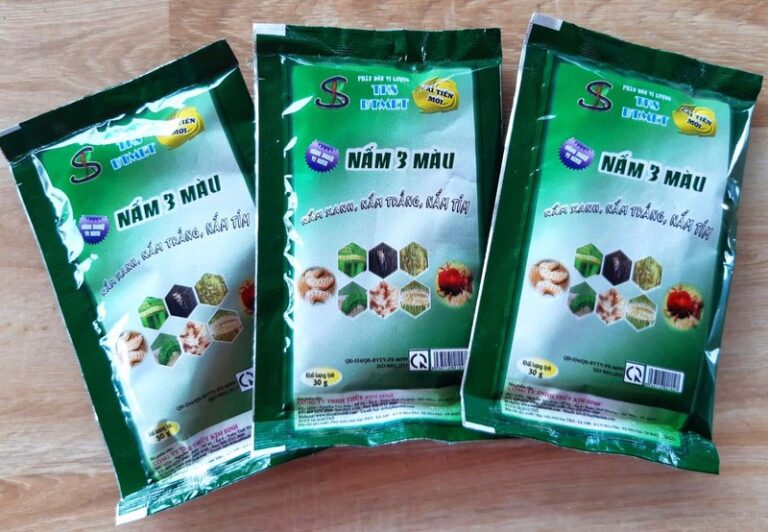 TKS- BTMET: NẤM 3 MÀU ( Gói 30gr ) - Thủy Kim Sinh